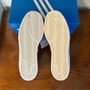 adidas | Shoes | Adidas Womens Superstar Red Heart Shoes | Poshmark